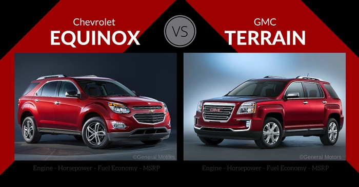 2024 Gmc Terrain Vs Chevy Equinox