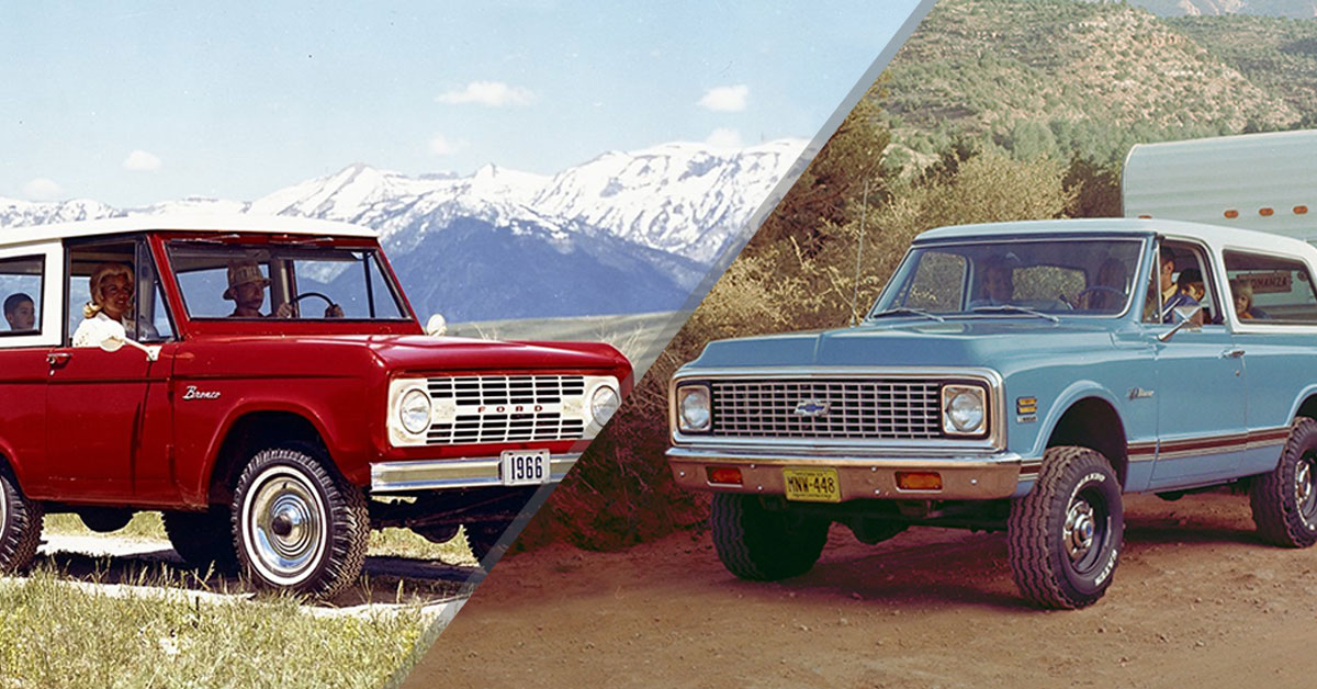 K5 Blazer Vs Bronco