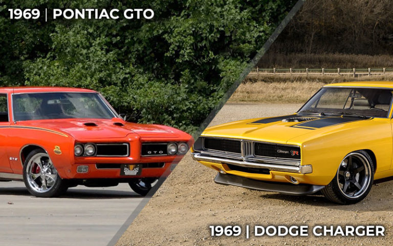 Classic Clash: '69 Pontiac GTO vs '69 Dodge Charger - Carsforsale.com®