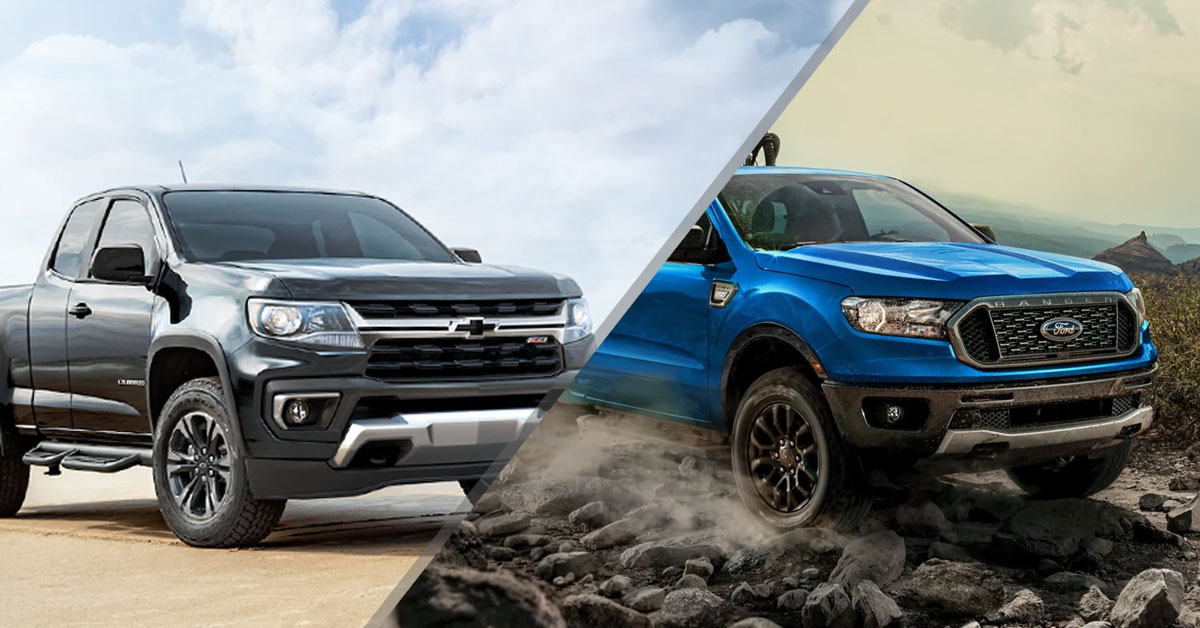 Head-to-Head: 2022 Chevrolet Colorado vs Ford Ranger - Carsforsale.com®