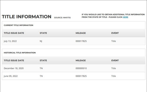 How to Read a Vehicle History Report - Carsforsale.com®