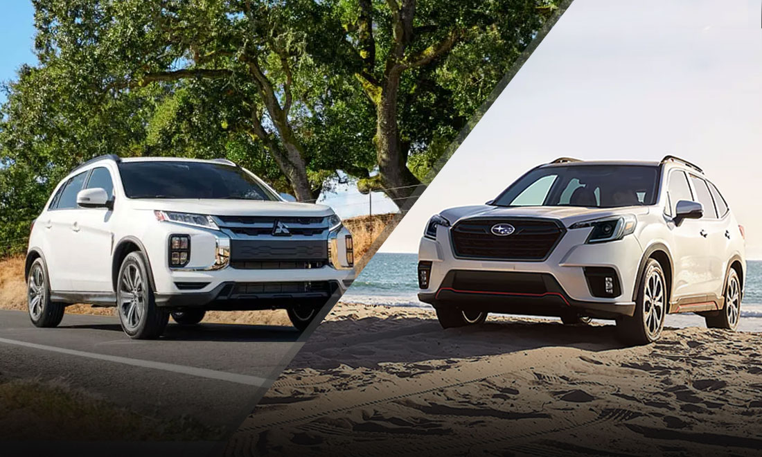 Head-to-Head: 2022 Mitsubishi Outlander Sport vs Subaru Forester
