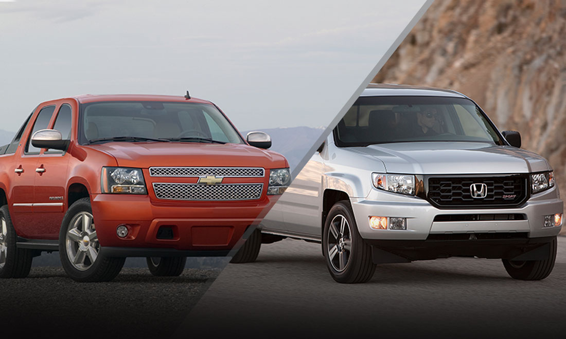Inspiring Honda Ridgeline Vs Chevrolet Avalanche Images
