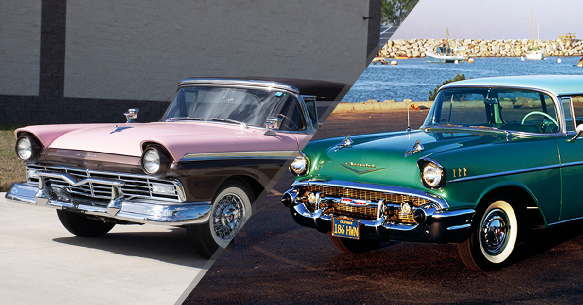 Classic Comparison: Chevy Bel Air vs Ford Fairlane - Carsforsale.com®