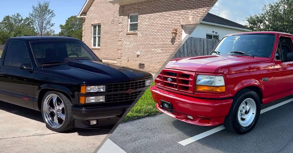 Classic Comparison: Chevy 454 SS vs Ford SVT Lightning - Carsforsale.com®