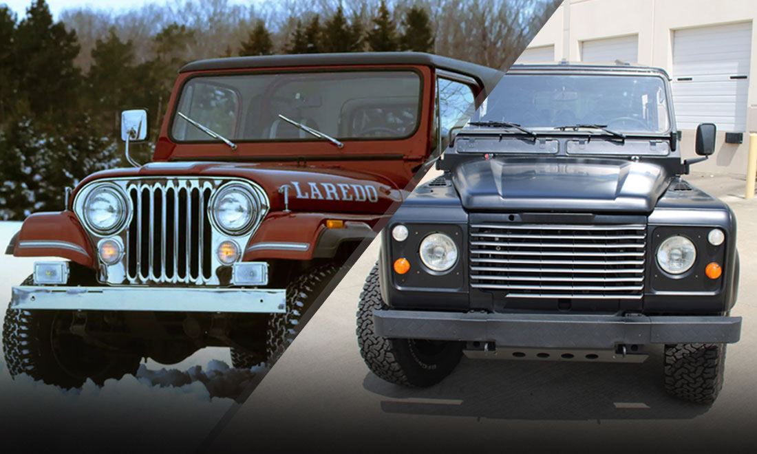 Classic Comparison: Land Rover vs Jeep - Carsforsale.com®