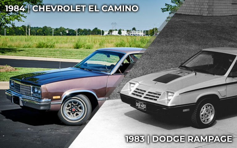 Last of the Utes: Dodge Rampage vs Chevrolet El Camino - Carsforsale.com®