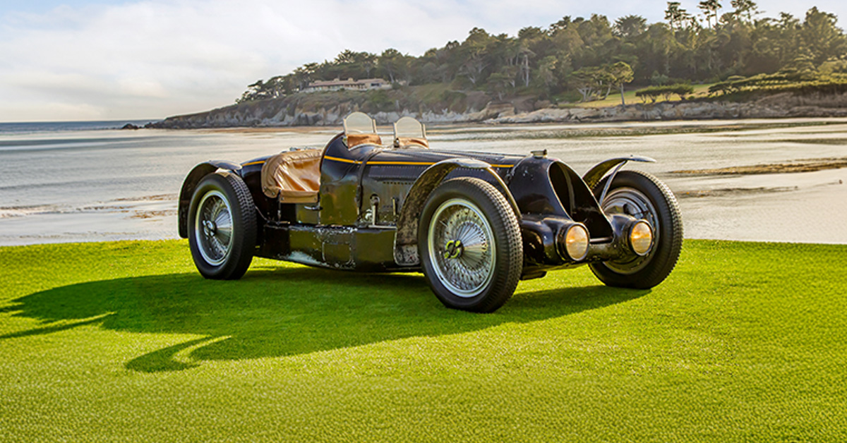 Vintage Bugatti Makes History at Pebble Beach Concours - Carsforsale.com®
