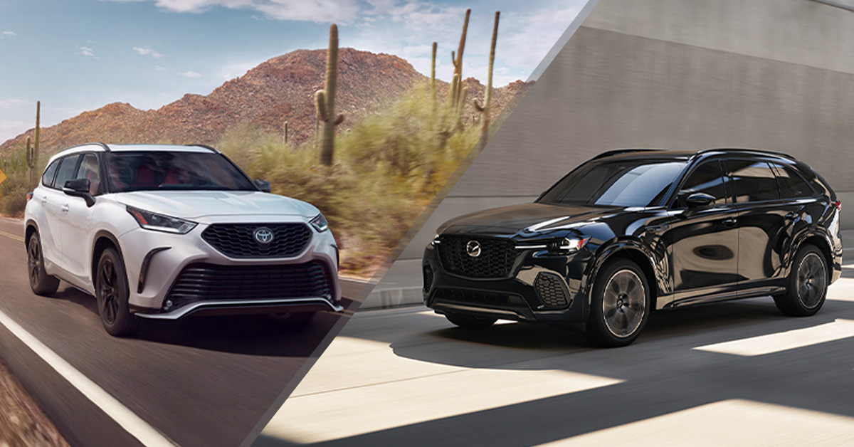 2024 Toyota Highlander vs Mazda CX-70 - Carsforsale.com®